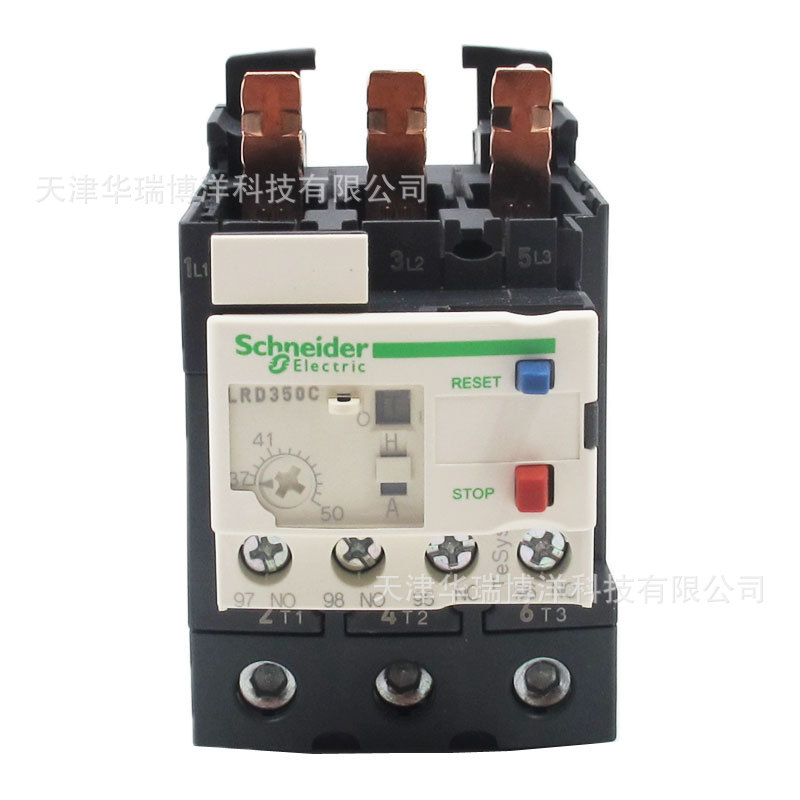LRD系列热过载继电器LRD350C热继电器37-50A适用LC1D系列接触器-阿里巴巴