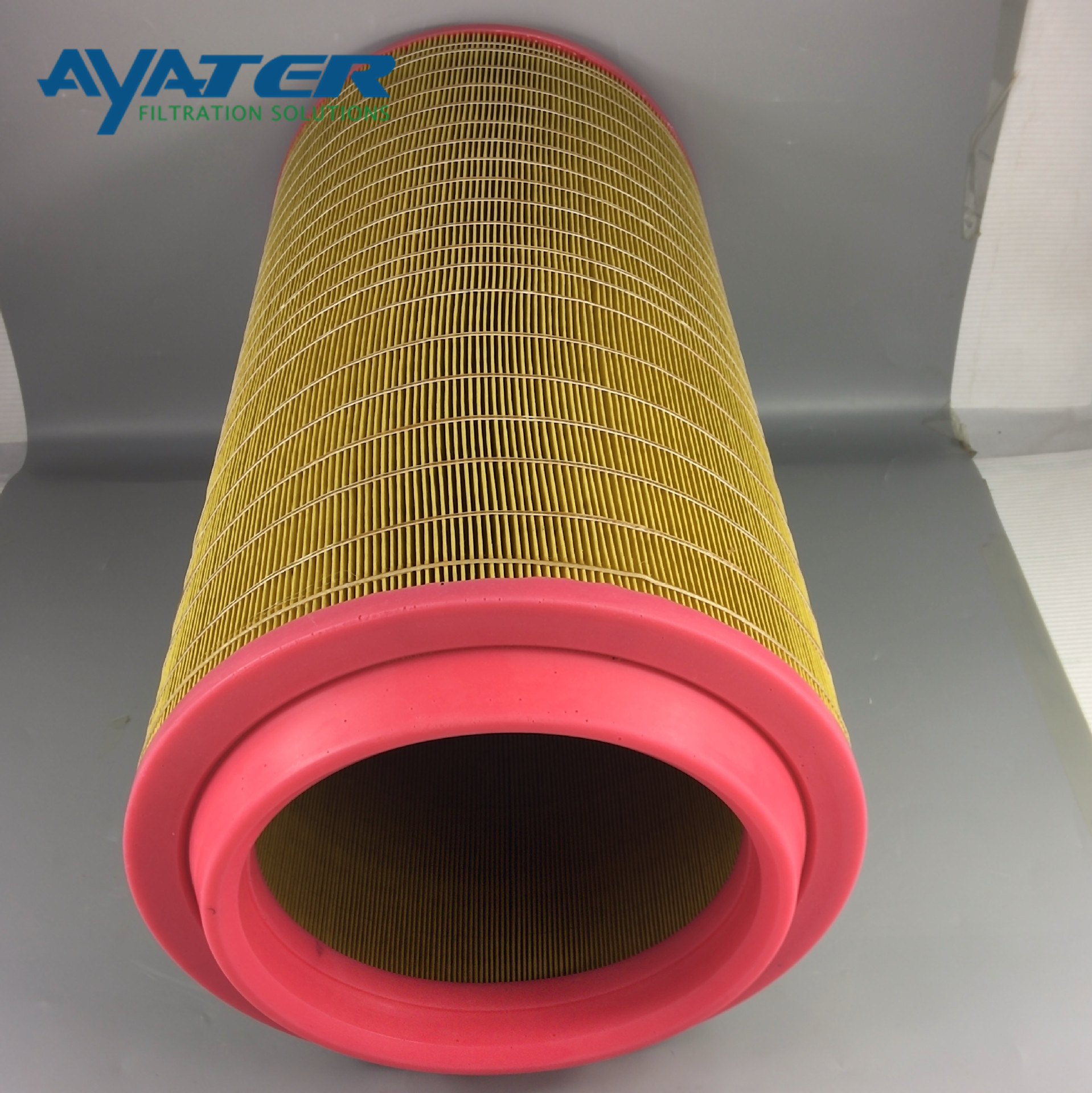 螺杆式空压机配件空气滤芯过滤芯QX104542折叠滤纸空滤型号齐全-阿里巴巴