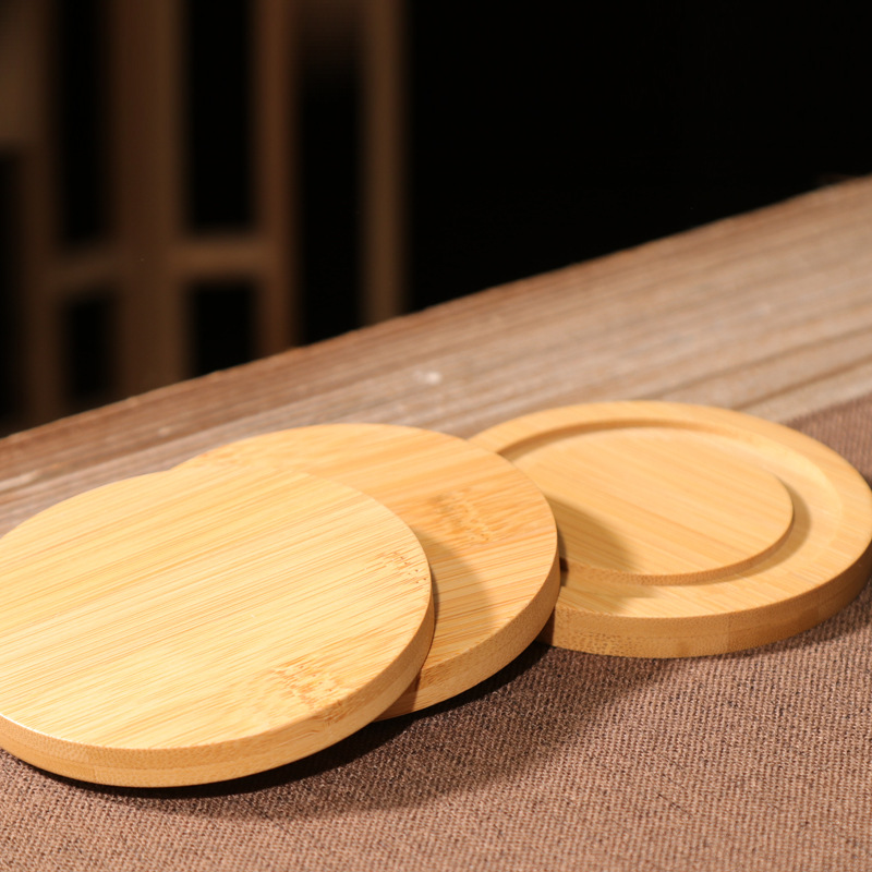 竹制杯垫四方圆形木制日式早餐垫隔热垫水杯茶杯垫子跨境厂家批发-阿里巴巴
