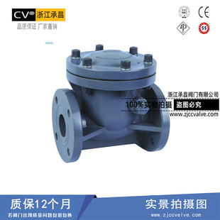 厂家直销 H44F-10S 塑料止回阀 UPVC 法兰止回阀-阿里巴巴