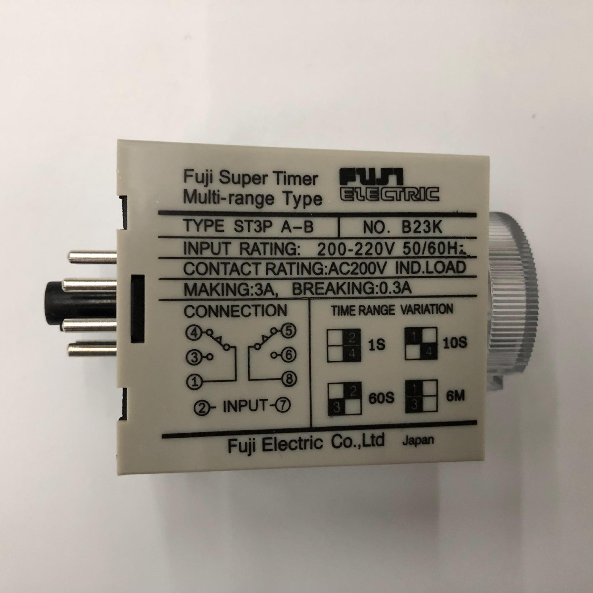 原装正品ST3PA-B AC220V 1S/10S/60S/6M 富士通电延时时间继电器-阿里巴巴