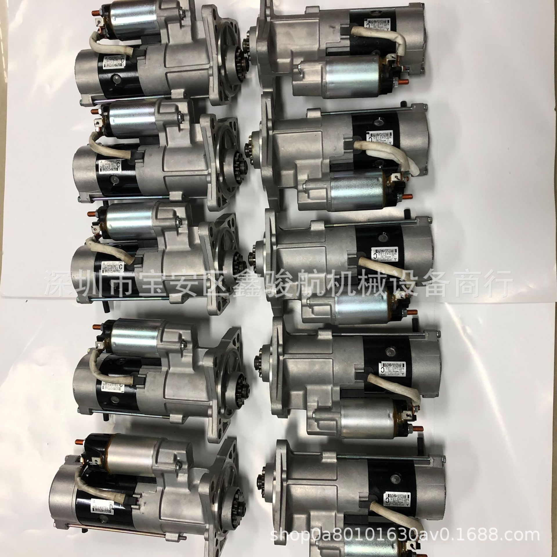 MITSUBISHI三菱4D31/4D34/4D32马达ME049185/M008T80171 24V/11T-阿里巴巴