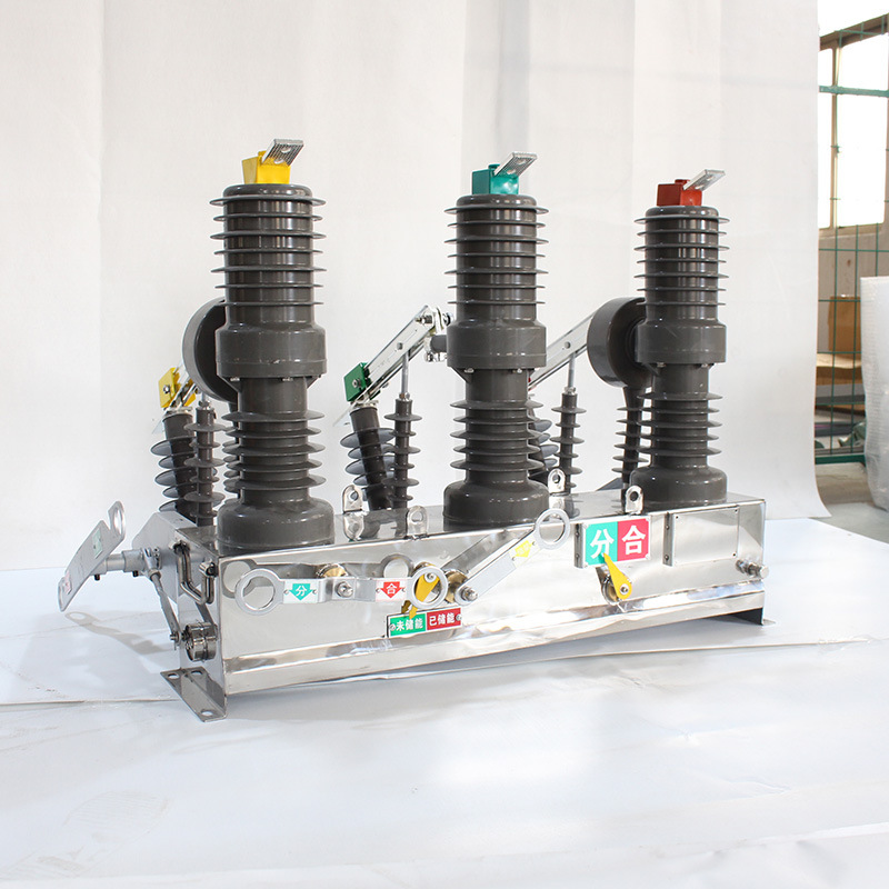 真空断路器ZW32-12G/630A手动带隔离10KV柱上开关户外高压断路器-阿里巴巴