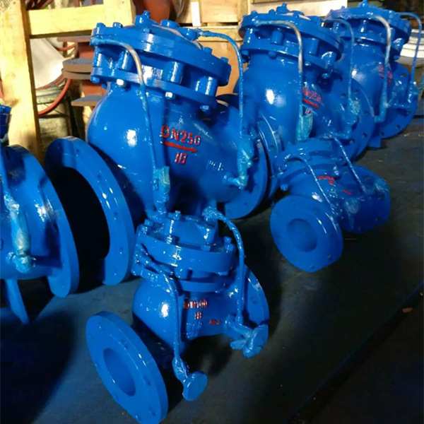 JD745X-16Q多功能水泵控制阀 质启法兰水力控制阀 球墨铸铁水利阀-阿里巴巴