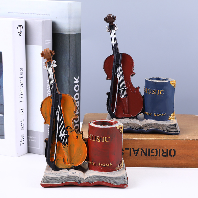 European-style retro musical instrument ornaments saxophone resin ...