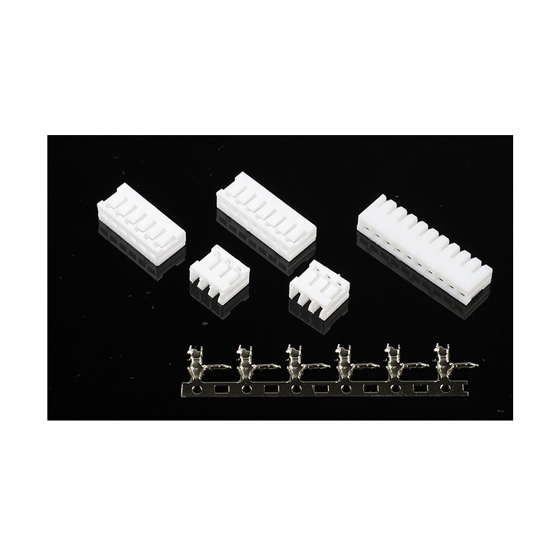JC20系列压接式连接器 2.0MM间距 白色塑胶 90度胶壳 条形连接器-阿里巴巴