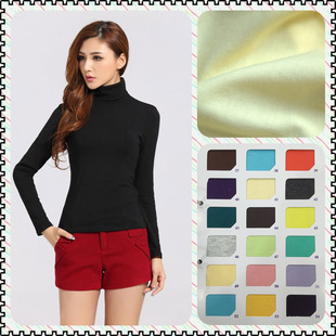 工厂现货 32sCVC拉架针织布 针织莱卡连衣裙、T恤童装成人面料-阿里巴巴