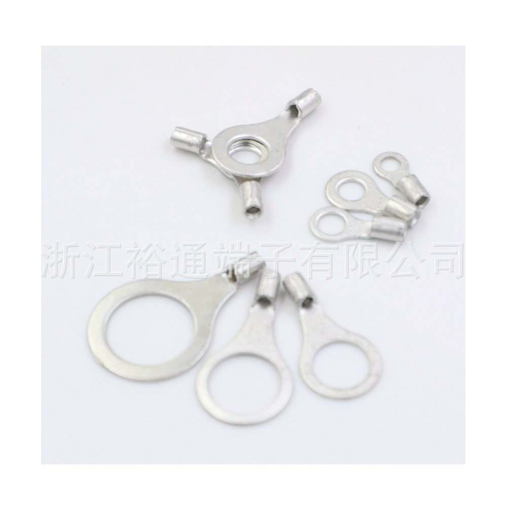 RNB1.25-3/4/5/6/8/10/12 O型冷压端子线鼻子AWG22-16 1000只/包-阿里巴巴