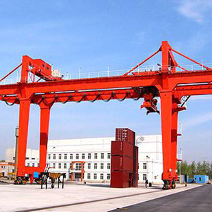 港口码头铁路40.5t65吨集装箱龙门吊 MJ型轨道式集装箱门式起重机-阿里巴巴