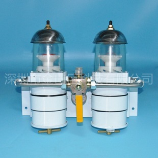 工程机械燃油水分离器新款900FG双联带表 金属护罩75900MAX-阿里巴巴