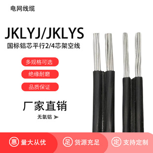 BS-JKLYJ/JKLYS 2*25 4*25 4*50 2芯/4芯 平行集束导线铝芯扁电缆-阿里巴巴