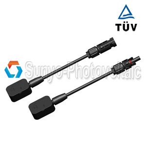 MC4太阳能光伏接线盒SY-JB1A带防水连接器接头TUV标准节能-阿里巴巴