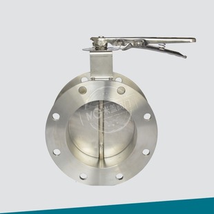 卫生级蝶阀CF8不锈钢法兰式手动D41X-16P通风蝶阀抛光卫生级-阿里巴巴