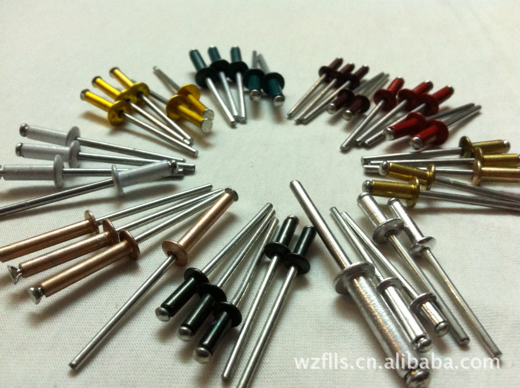 拉铆钉 铝铁抽芯铆钉 不锈钢抽芯铆钉 规格型号品种多-阿里巴巴