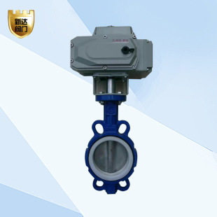D971X-16P电动蝶阀不锈钢304四氟对夹式气动电动蝶阀DN40-DN300-阿里巴巴