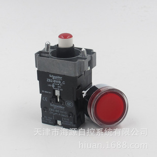 施耐德 带灯按钮 －24V；ZB2BW34C +ZB2BWB41C=XB2BW34B1C-阿里巴巴