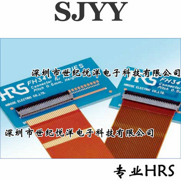 FPC广濑连接器FH34SRJ-34S-0.5SH(50) 34pin 翻盖0.5mm间距-阿里巴巴