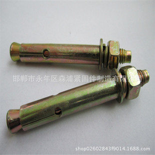 镀彩锌 膨胀螺栓 内爆 拉爆螺丝 外膨胀螺丝 标准M16*120-M16*200-阿里巴巴