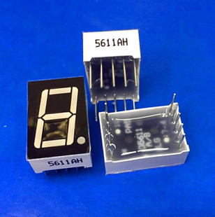 HS5161AS 七段一位共阴数码管 5611AH共阴红色 SM420561 5161AH-阿里巴巴