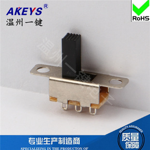 SS-12F15拨滑动开关(1P2T)2档3脚插脚白壳柄长4/5/8MM带安装孔-阿里巴巴