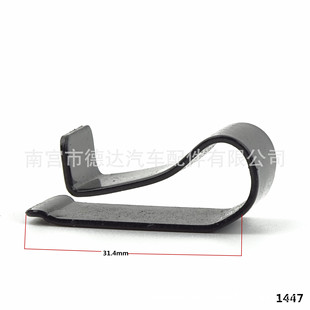 适用奔驰发动机冷却风扇护罩夹固定钢片1235040246-阿里巴巴