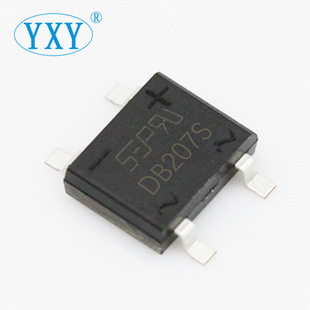 厂家直营 DB207S 贴片DB207桥堆 SOP-4 大芯片 2A 1000V DBS封装-阿里巴巴