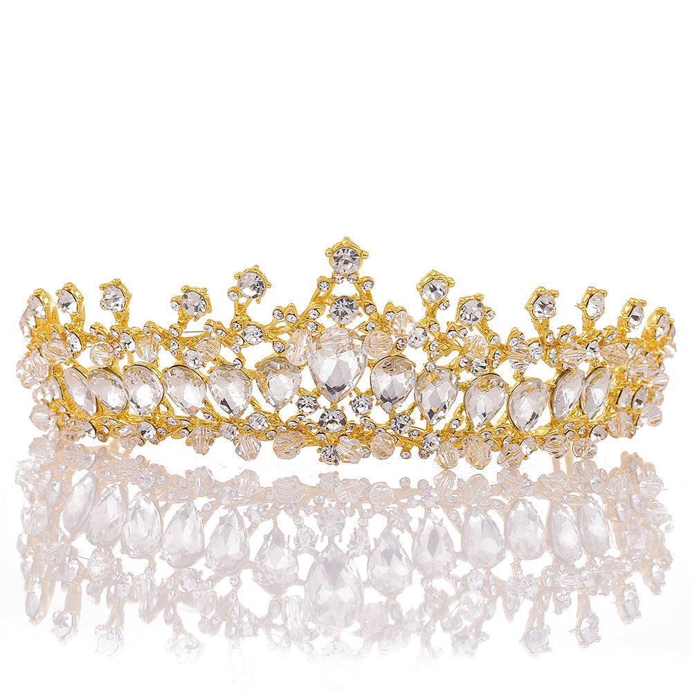 H1139 New Wedding Tiara Accessories Crown European and American Popular ...