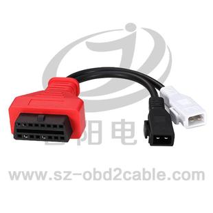 厂家直销奥迪OBDF-AUDI2+2 汽车连接线 深圳汽车设备线束厂-阿里巴巴