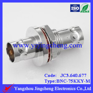 BNC转接器BNC-75KKY-M，75欧，母转母，螺母-阿里巴巴