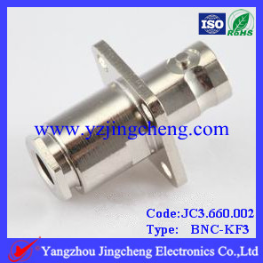 BNC-KF3软电缆连接器，公头，法兰盘，接RG58线-阿里巴巴