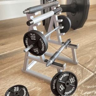 Squat Rack Pen Holder 迷你室内支架杠铃摆件 办公笔深蹲支架-阿里巴巴