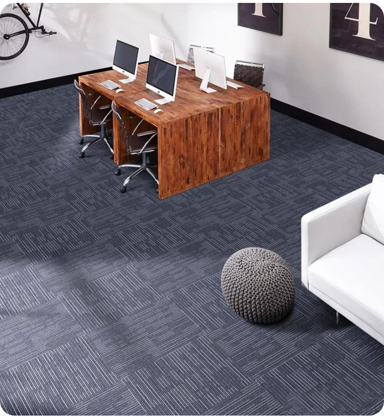 商用拼块写字楼办公室地毯现代简约方块地毯灰色会议室地毯拼装-阿里巴巴