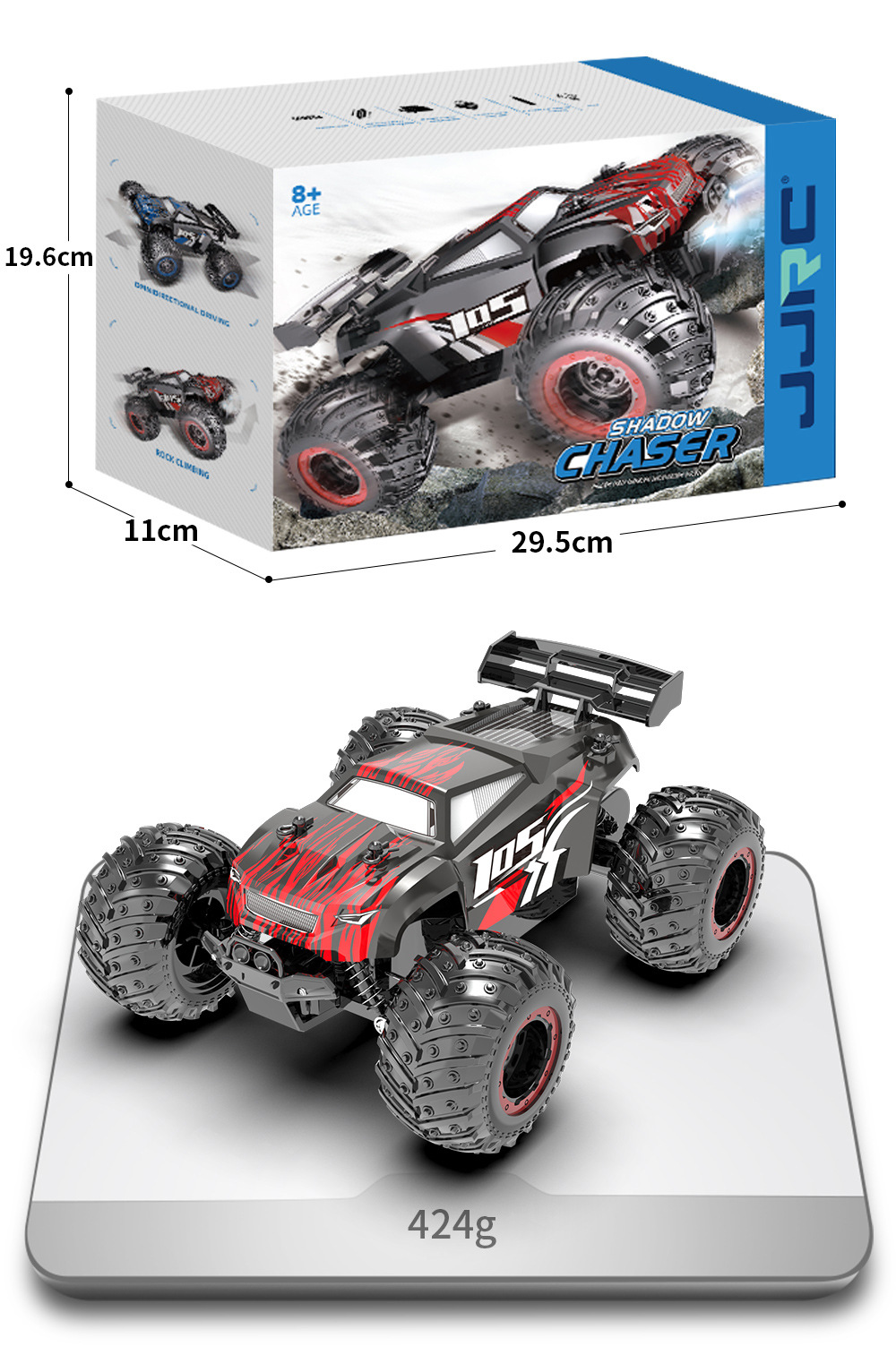 JJRC新款2.4G无线高速越野RC遥控车 升级版竞速漂移赛车模型玩具-阿里巴巴