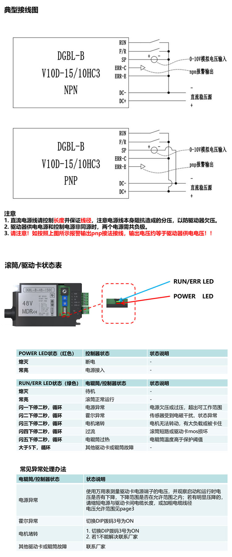 DGBL-B-24V-150C电动滚筒驱动器正反转PLC调速器智能调速器-阿里巴巴