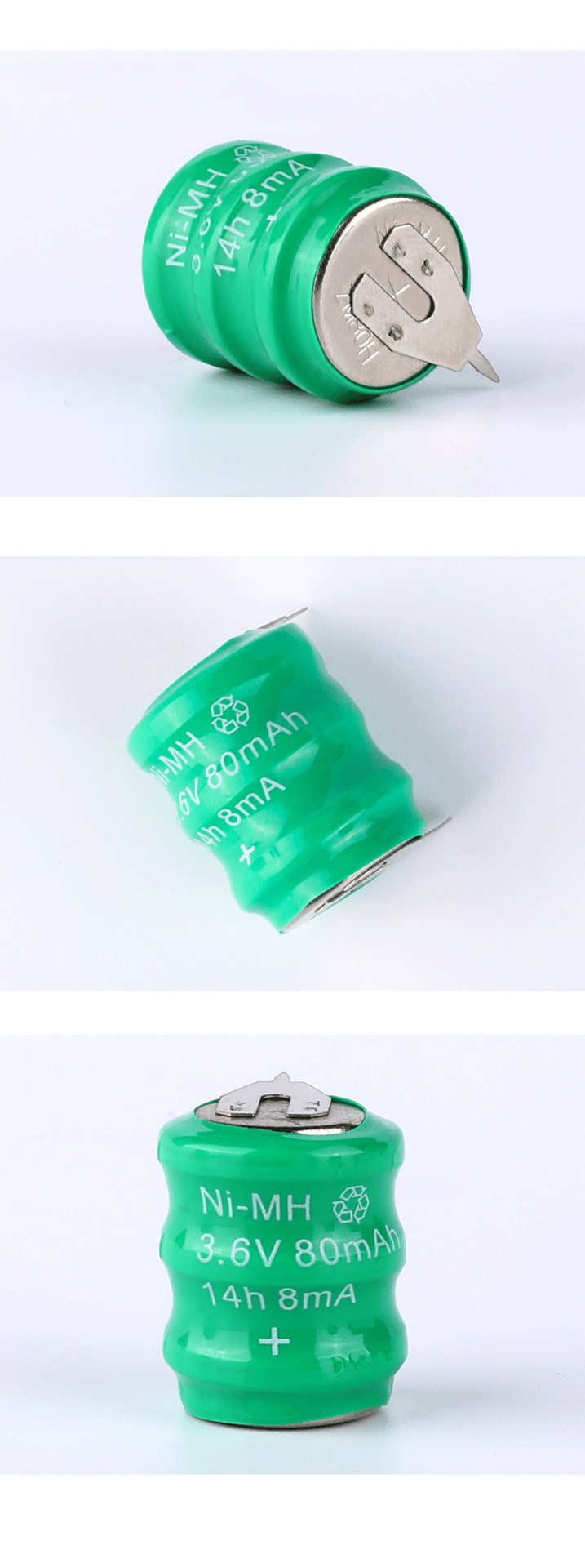 诺星B80H镍氢电池组纽扣充电电池3.6v扣式镍氢充电电池仪器-阿里巴巴