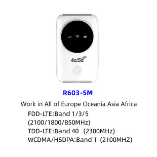R603无线移动4G随身wifi车载MIFI便携150Mbps插SIM卡3000hA电池款-阿里巴巴