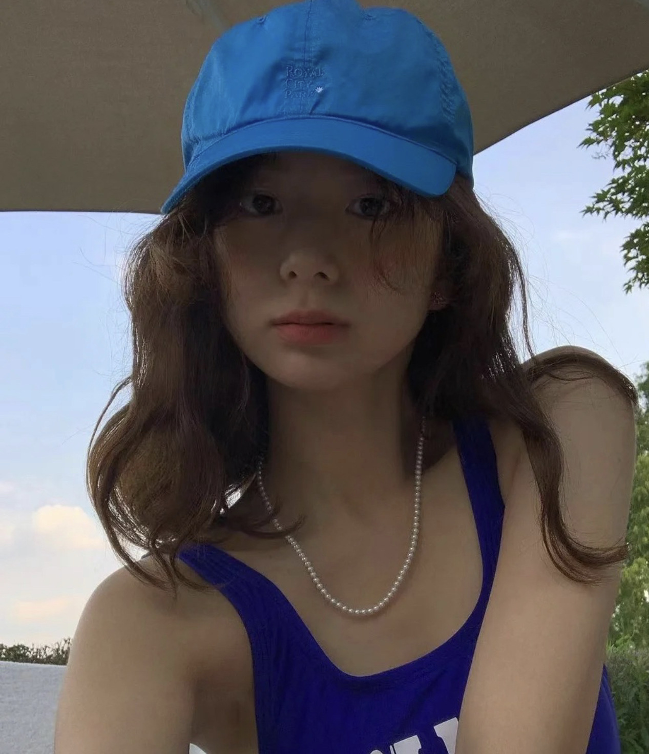 INS博主fever同款施家进口珍珠正圆正亮珍珠项项链-阿里巴巴