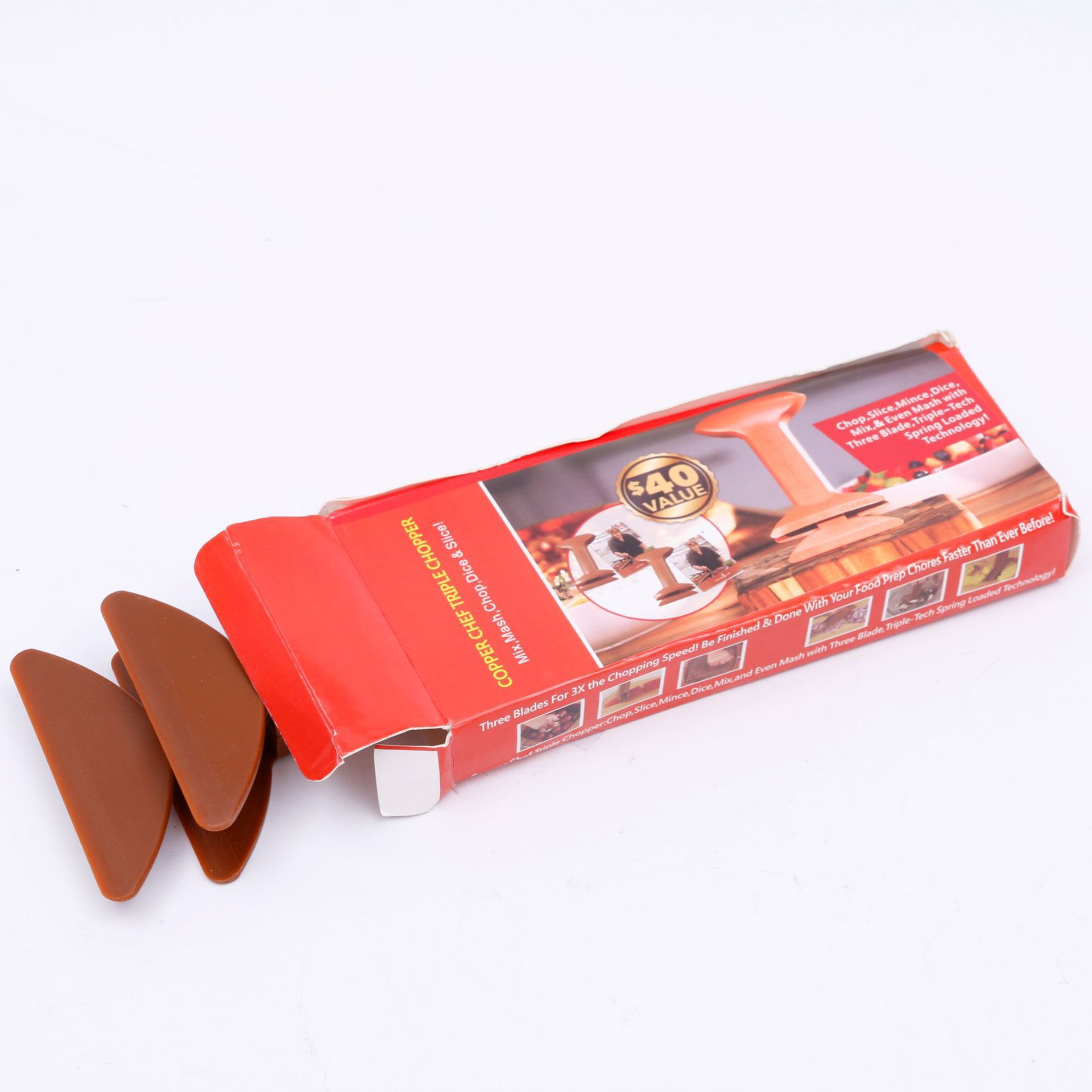 新品厨房小工具食物搅碎器COPPER CHEF TRIPLE CHOPPER-阿里巴巴