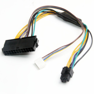 适用HP Z230 Z220 18E4主板转接线 普通电源转6针主板24P转6P-阿里巴巴