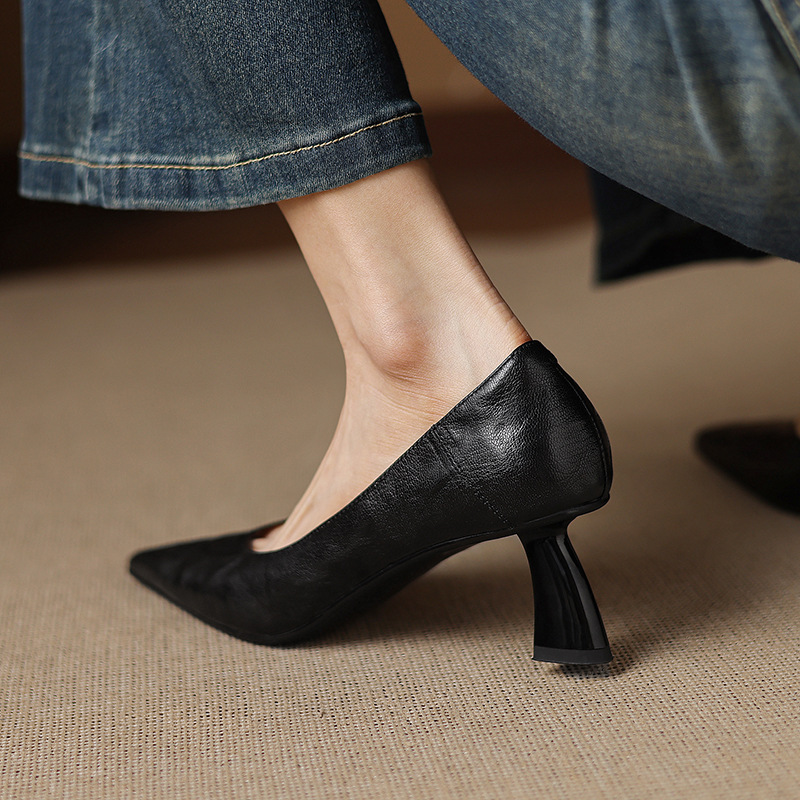 CHIKO Christine Pointy Toe Kitten Heels Pumps Shoes