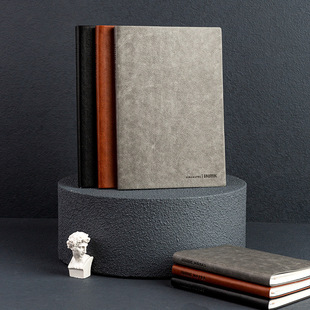 INRIK英瑞克日本进口原纸高档软皮面商务记事本办公会议笔记本b5-阿里巴巴