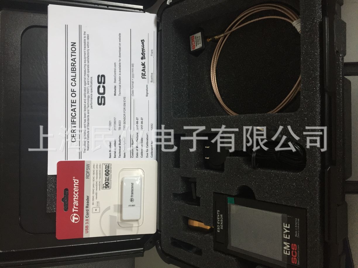 供应美国SCS EM EYE ESD静电放电事件探测仪CTM048-21静电探测仪-阿里巴巴