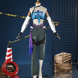 守望先锋lesserafim联动cos DVA音浪震荡cosplay服装G5656-阿里巴巴