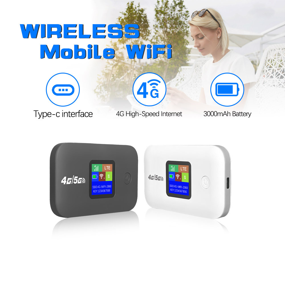 4G随身WiFi 5G无线MIFI pocket wifi LTE router A8插SIM卡路由器-阿里巴巴