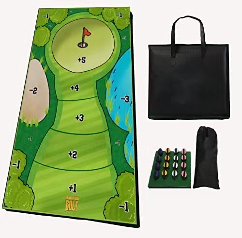 跨境The Casual Golf Game Set休闲高尔夫游戏套装高尔夫击球垫-阿里巴巴