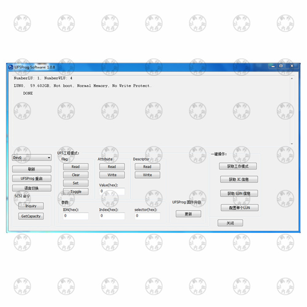 SDINDDH4-64G 153FBGA UFS2.1 64GB 拆机植球好测试好LUN0-阿里巴巴