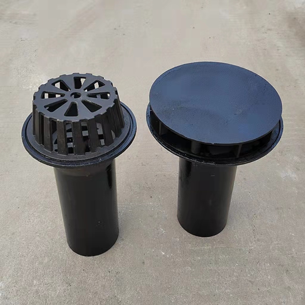 铸铁87型雨水斗四件套DN75 100 150 虹吸式落水斗直排内插式地漏-阿里巴巴