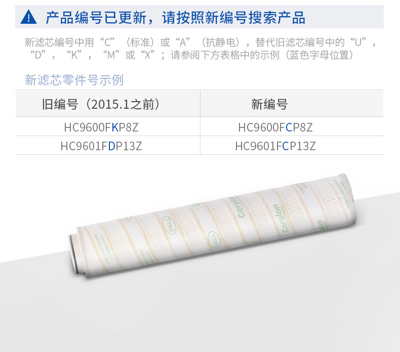 Pall/颇尔 润滑油过滤器滤芯 HC4704/HC4754系列 FCN-FMS-阿里巴巴