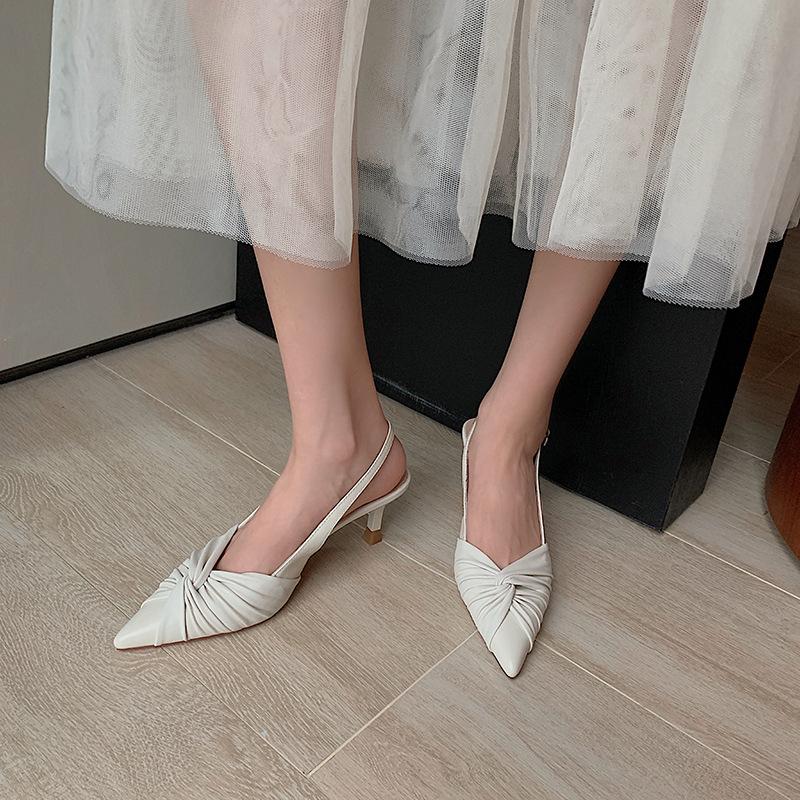 CHIKO Lubov Pointy Toe Stiletto Slingback Shoes