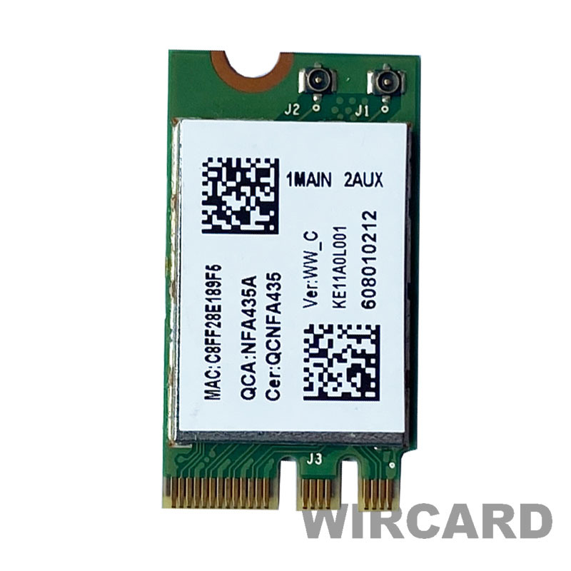 高通QCNFA435 QCA9377 NGFF 5G笔记本双频内置AC无线网卡4.1蓝牙-阿里巴巴